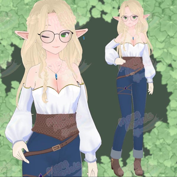 Custom 3D Vtuber Model Commission | Full Body | Rigging | Virtual ...