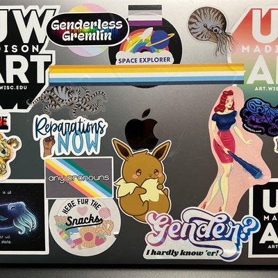 Accessibility Sticker Set 3 Piece 3 Waterproof Vinyl Sticker Set for ...