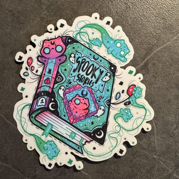 Rafflesia With Ghosts Transparent Sticker - Etsy