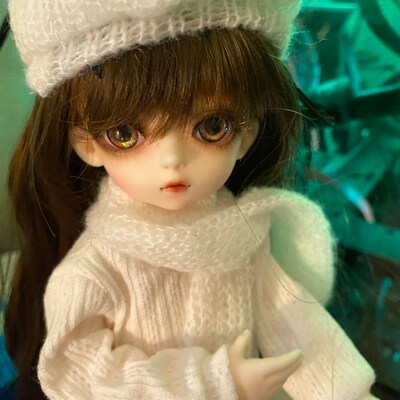 BJD Clothes Yosd Sleeveless Dress and Socks Set for 1/6 BJD Doll Outfit ...