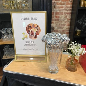 Custom Pet Seating Chart, Dog Seating Chart Sign, Custom Seating Chart ...