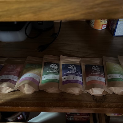 Loose Leaf Flavorful Tea Flight Sampler Pack Bathala Botanicals Choose ...