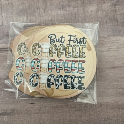 Funny Car Coaster PNG, Coffee Coaster Bundle, Coffee Quotes Coaster PNG ...