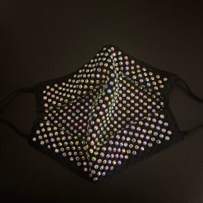 XL Plain Black Face Mask Regular Size Black Cotton Washable - Etsy