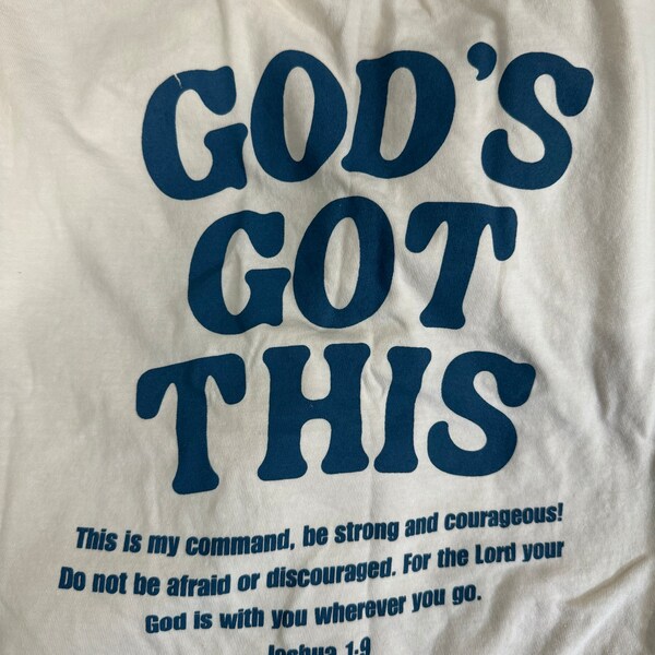God’s Got This Graphic Tee | Screen Print Graphic Tshirt | Christian ...