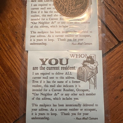 Goodbye Postal Retirement Announcement Lakeside Scene Mail Carrier ...