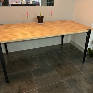 DIY // Unfinished Solid Pine Table Top | Etsy UK