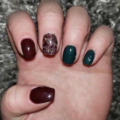 Enchanted Forest Dip Powder, Dip Powder for Nails, Glitter Dip Powder ...