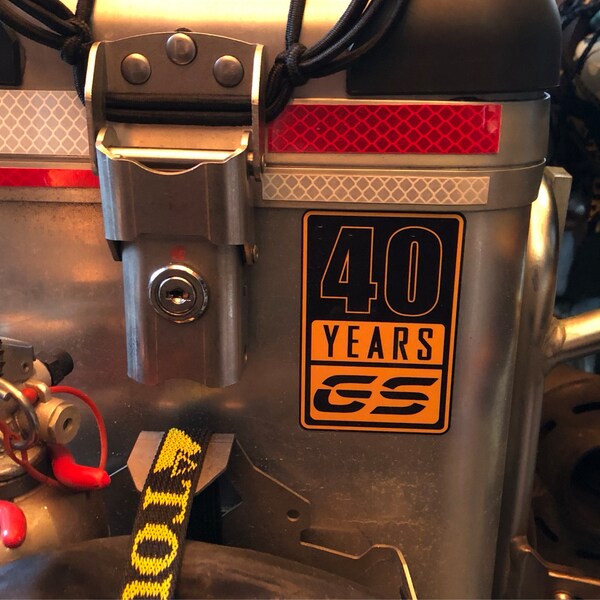 40 Years GS Motorcycle Motorbike Fairing Helmet Stickers Bike Graphics ...