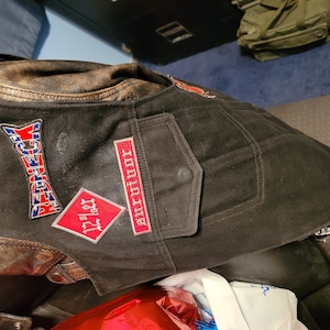 Custom Embroidered Top and Bottom Rocker Set MC Biker Patch - Etsy