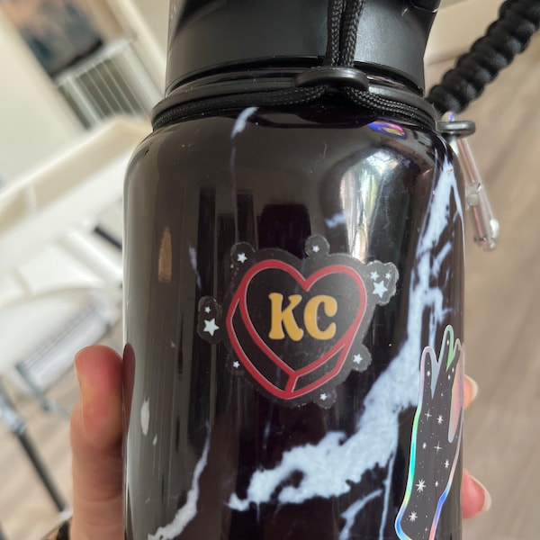 Kansas City Waterproof Sticker | KC Sports Laptop and Water Bottle ...