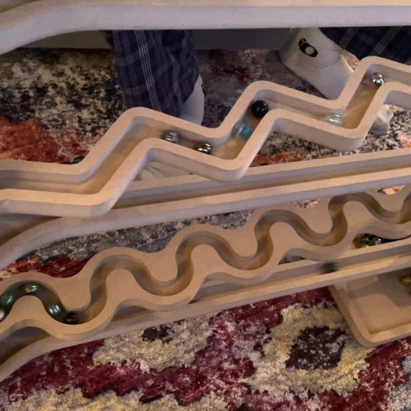 Wooden Marble Run - Etsy