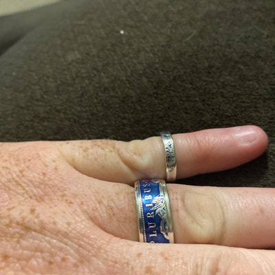 AA Recovery Ring With Sobriety Date - Etsy