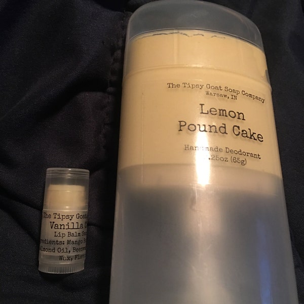 Lemon Pound Cake Handmade Deodorant - Etsy