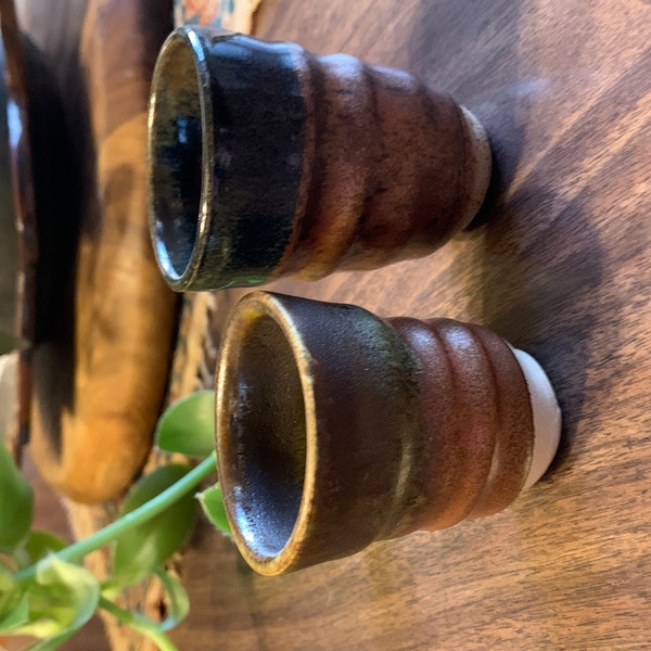 Handmade Speckled Ceramic Shot Glass – Wheel Thrown Pottery - Etsy