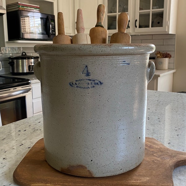 Antique Wallpaper Box- 1930s Wallpaper Box- Antique Storage Box ...