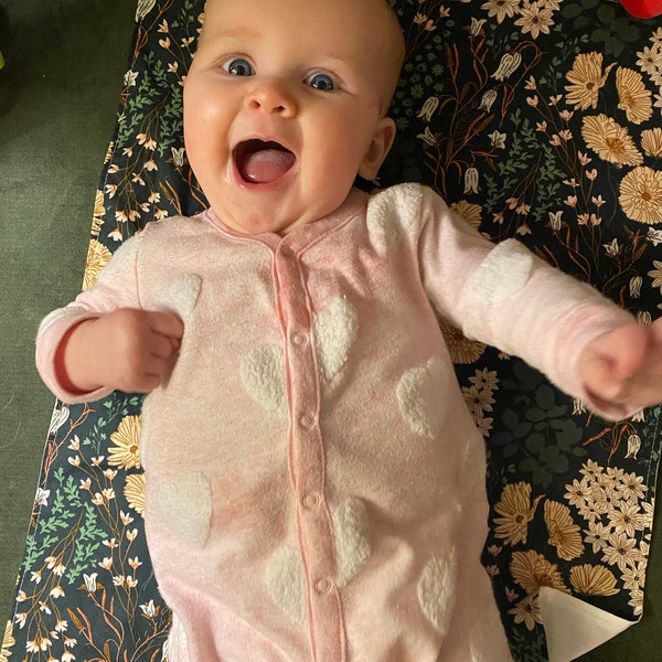 Baby Change Mat, Unique Baby Gift, Travel Changing Pad, Waterproof ...