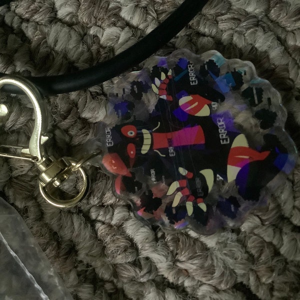 2" Aftertale Geno Error Fresh Ink Sans Holographic Holo Undertale AU ...