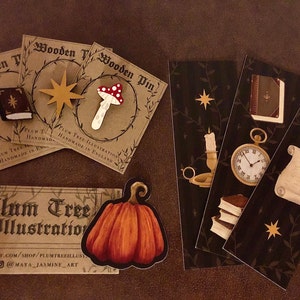 Bookmarks Set of 3 set B Library Bookmarks Illustrated - Etsy UK