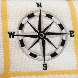 Compass Embroidery Design. Nautical Compass. Compass Symbol. Mini ...