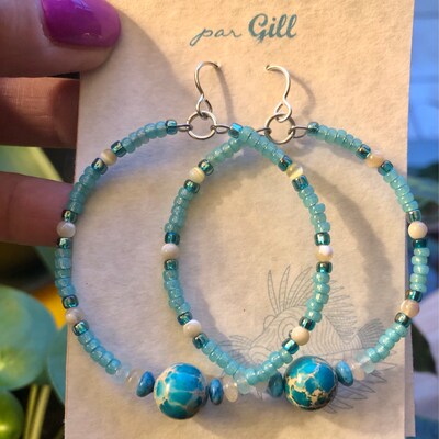 Pink Breast Cancer Awareness Ribbon Earrings, Cancer Survivor Earrings ...