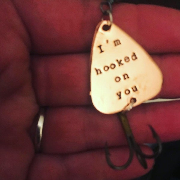 Fishing Lure - Custom Fish Hook - Personalized Fishing Lure - Silver ...