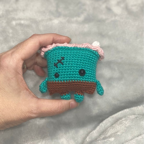 Amigurumi Zombie Crochet Pattern: Pocket Monster, Halloween (PDF ...