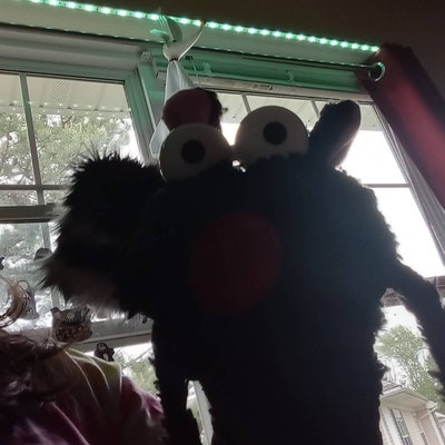 Blue Shaggy Shnoz-pro Professional Monster Hand Puppet - Etsy