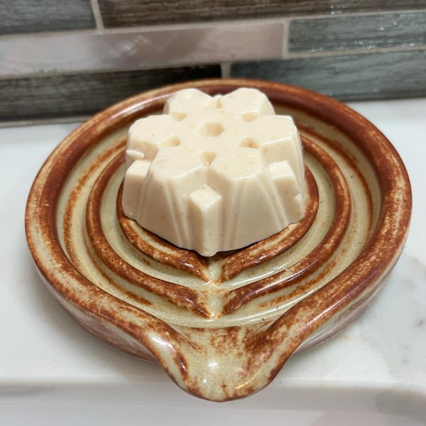 Soap Dish: Handmade Wheel Thrown Pottery With Drainage - Free Shipping ...
