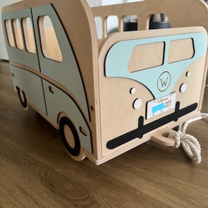 Custom Car Shaped Storage for Kids Toys With Name, Nursery Organization ...