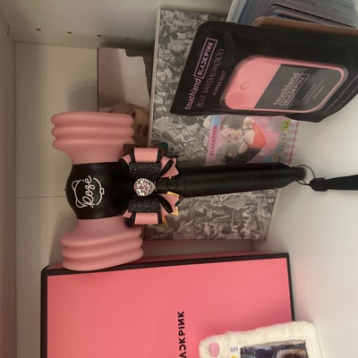 SEVENTEEN SVT Caratbong Ribbon Bow Keychain Pendant Light - Etsy