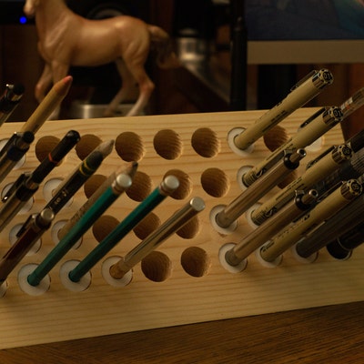 Large Design Stamp Holder Holds 40 Large Stamps at a Angle for Easy ...