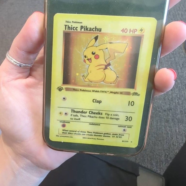 Custom-made Thicc Charizard Card - Etsy