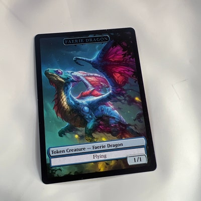 Mtg Pilot 1/1 and Mechtitan 10/10 Token Alternative Art EDH, Commander ...