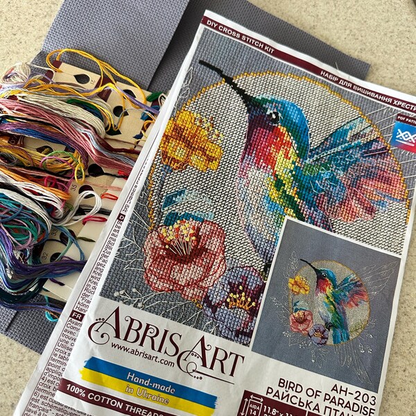 Fearless Gaze Magical Bead Embroidery Kit - DIY Mystical Art Craft ...