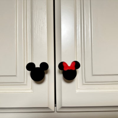 Mickey Mouse Knob Disney Bathroom Handle Disney Home Decor - Etsy