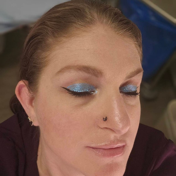 14K Solid Gold Threadless Zodiac Sign Tops/push-in Labret/12 ...