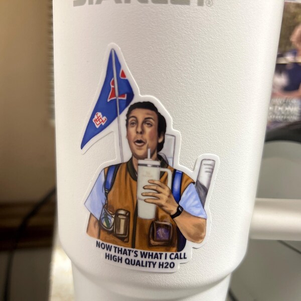 Waterboy Fan Pack matte Vinyl Stickers - Etsy