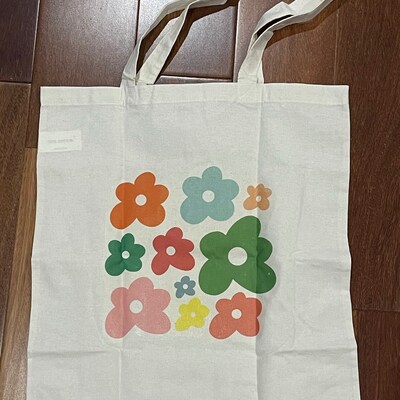 FLOWER POWER TOTE - Etsy