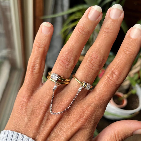 Colombian Emerald Big Drop Link Chain Necklace, Paraiba Stone Rectangle ...