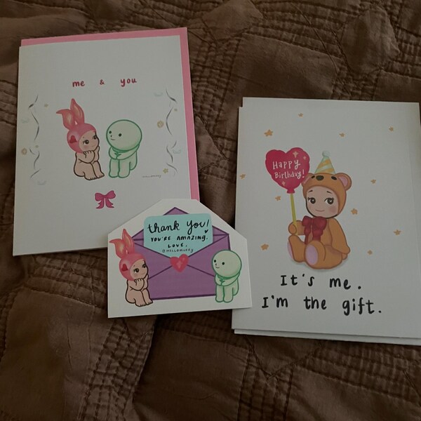 Custom Cute Baby Greeting Card | Personalized Kewpie Love Card | Gift ...