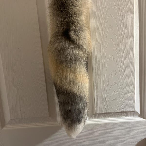 Eco Friendly Blue Fox Tails - Etsy