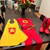 Word Girl Custom Kid's Cape Handmade and Reversible - Etsy