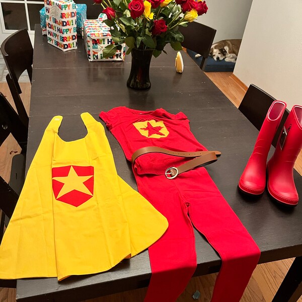 Word Girl Custom Kid's Cape - Handmade and Reversible - Etsy