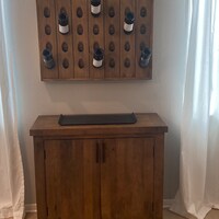 French Riddling Rack With Easel Legs 21 Bottle Riddling Rack - Etsy Canada
