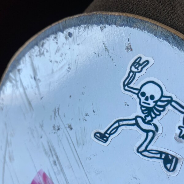 Skeleton Sticker - Etsy