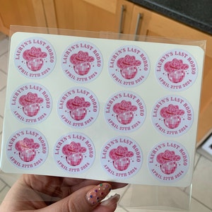 Personalised England Football Shirt Stickers, Birthday Party Thank You ...