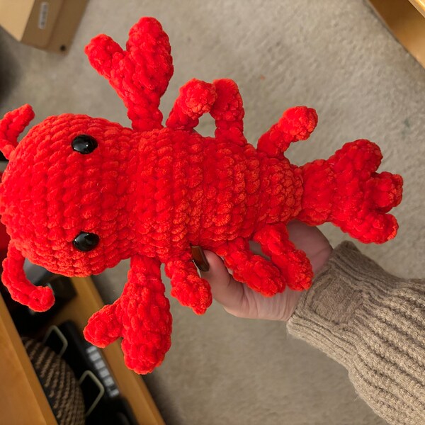 PATTERN/INSTRUCTIONS Lobster, Amigurumi Pattern, Lobster Pattern ...