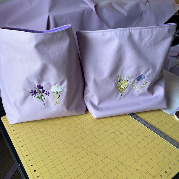 Birth Flowers Bundle Machine Embroider, Embroidery 12 Month Flowers ...