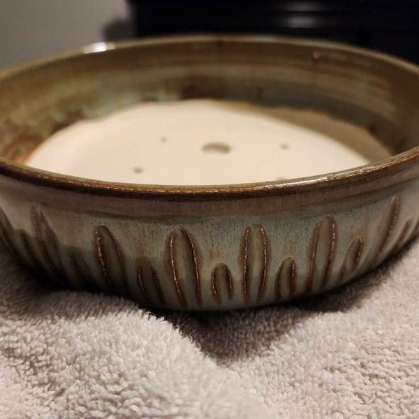Handmade Bonsai Pot, Ceramic Bonsai Dish, Garden, Gardening, Nature ...
